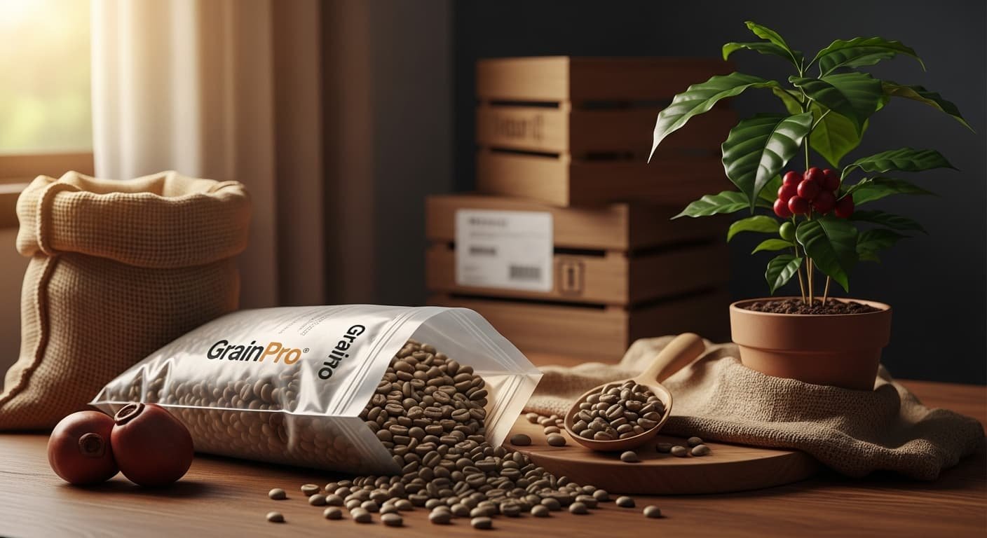 Empaque GrainPro para café: el estándar del transporte de especialidad ...